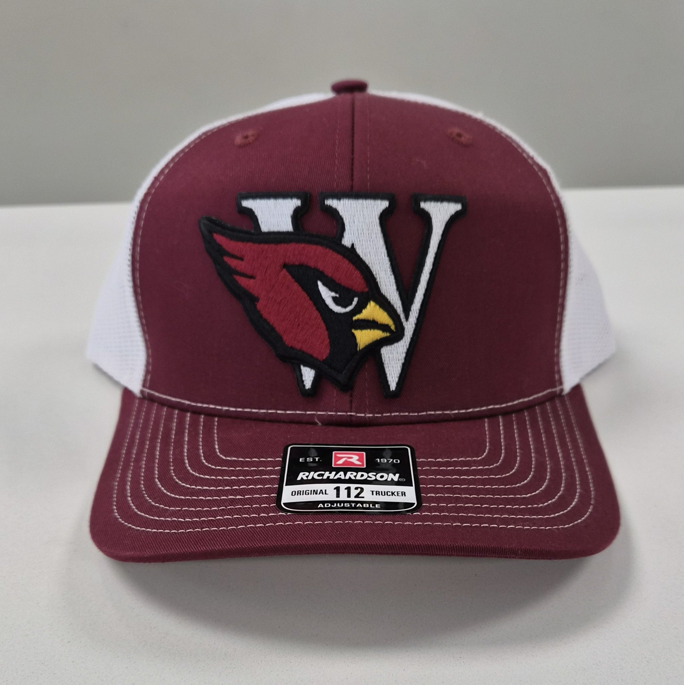 Richardson 112 EDW Cardinal Patch Hat – ThreeStitches